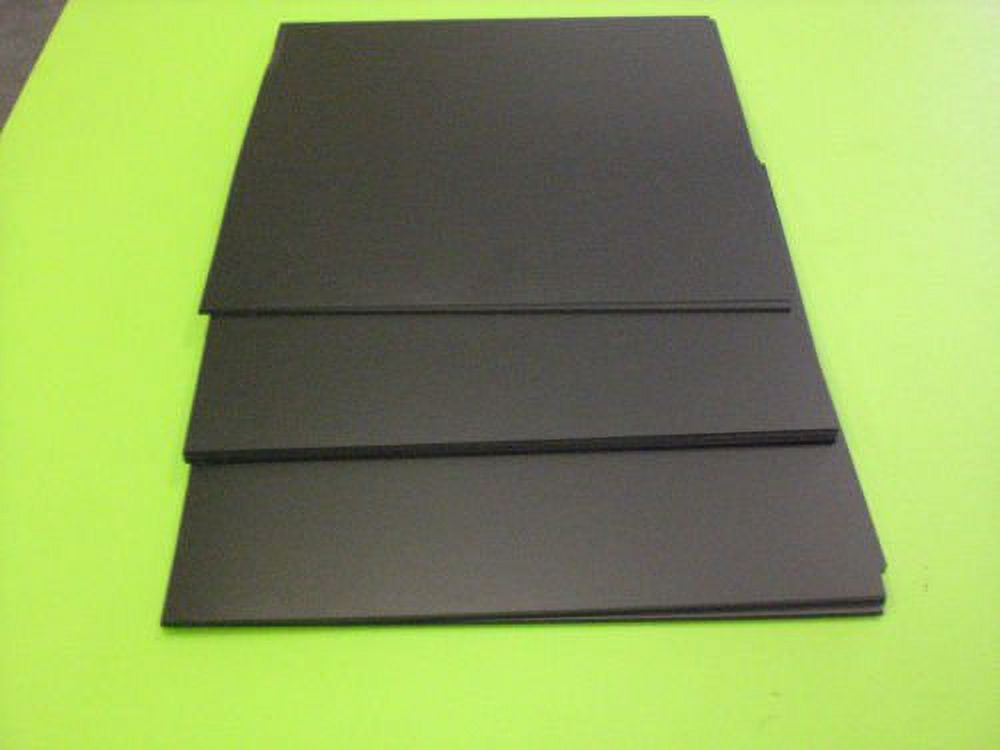 Black 96" X 48" X .020" Plastic Sheet Styrene - Walmart.com