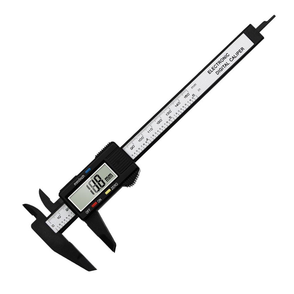 Black A Electronic Digital Display Vernier Caliper 0150Mm High Strength ...