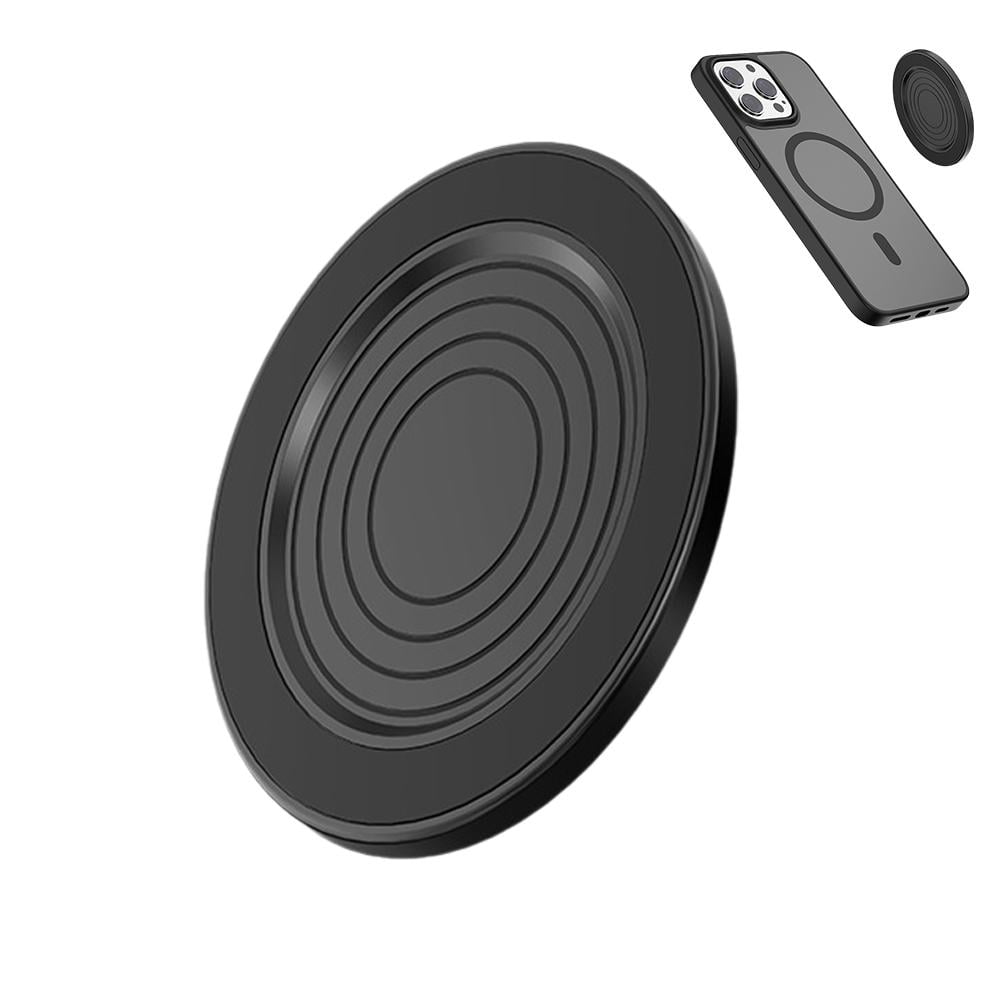 Black (A) $Hepail Mobile Phone Magnetic Selfie Mirror For Magsaef Rear Magnetic HD Photo ...