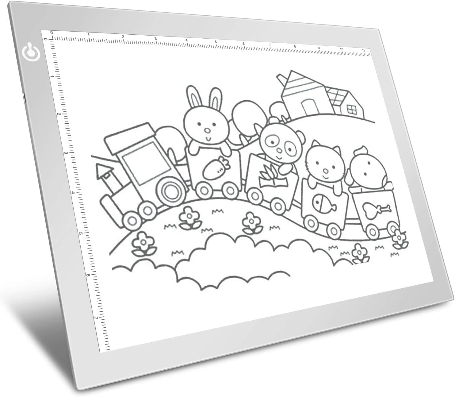 Black A4 Dimmable LED Artcraft Light Box Tracer Slim Light Pad Portable ...