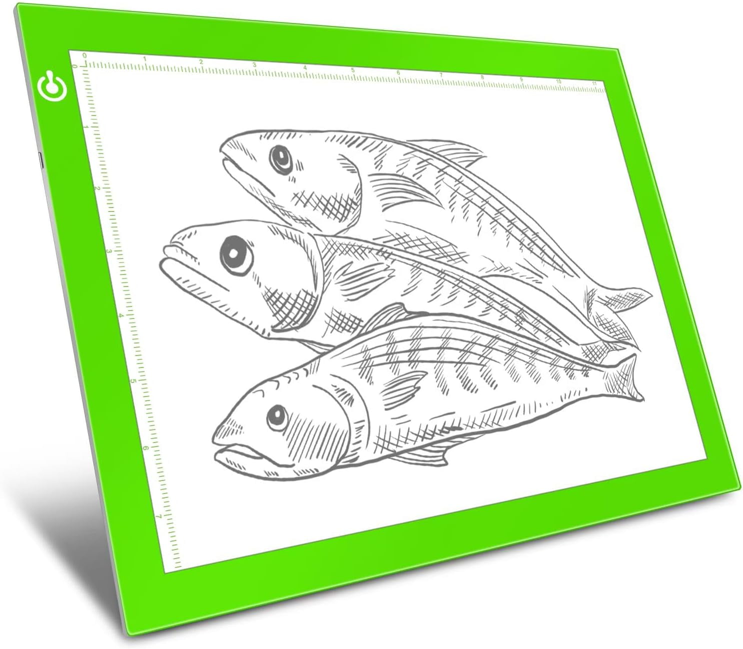 Black A4 Dimmable LED Artcraft Light Box Tracer Slim Light Pad Portable ...