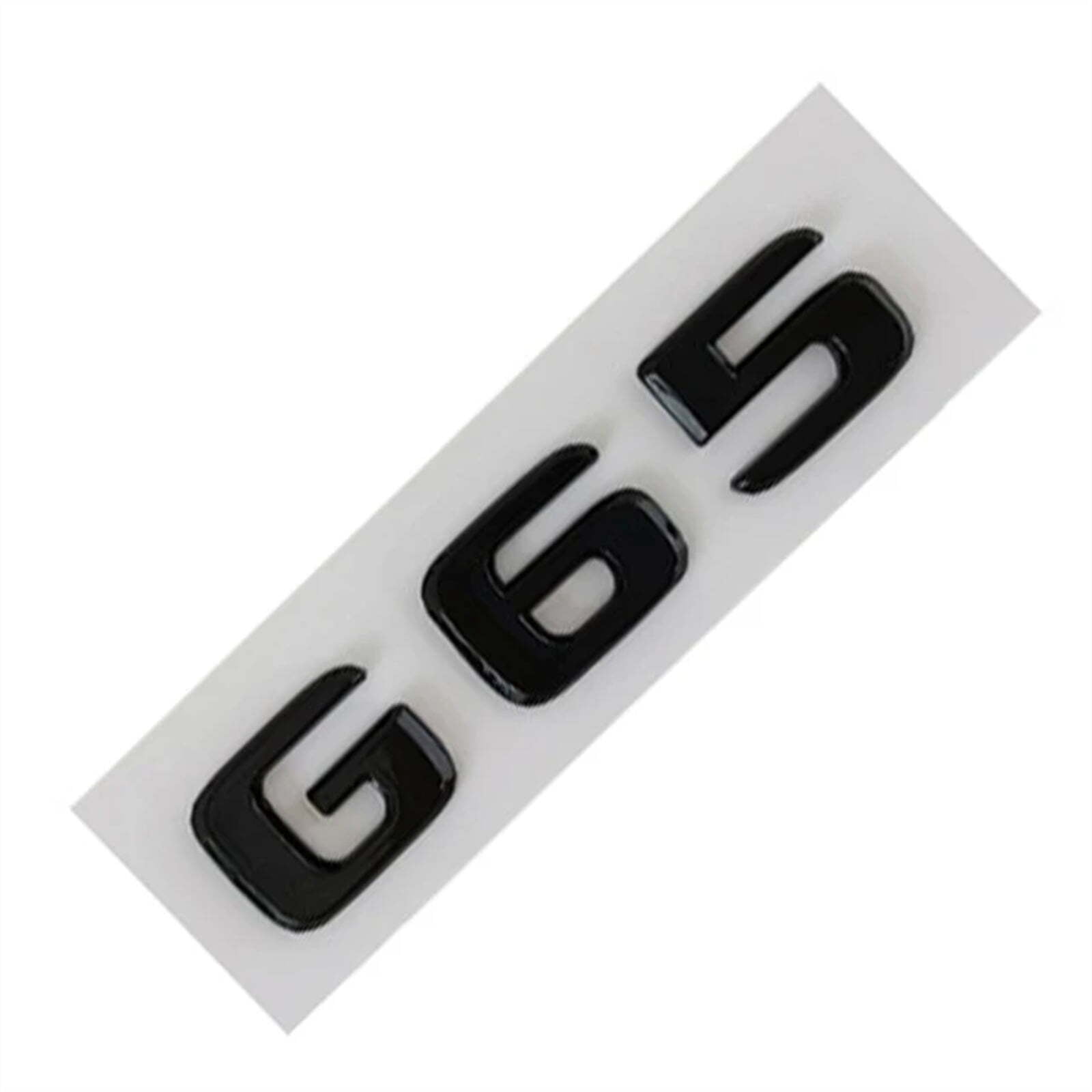Black ABS 3D Chrome Letters Compatible With Car Stickers Mercedes C43 ...
