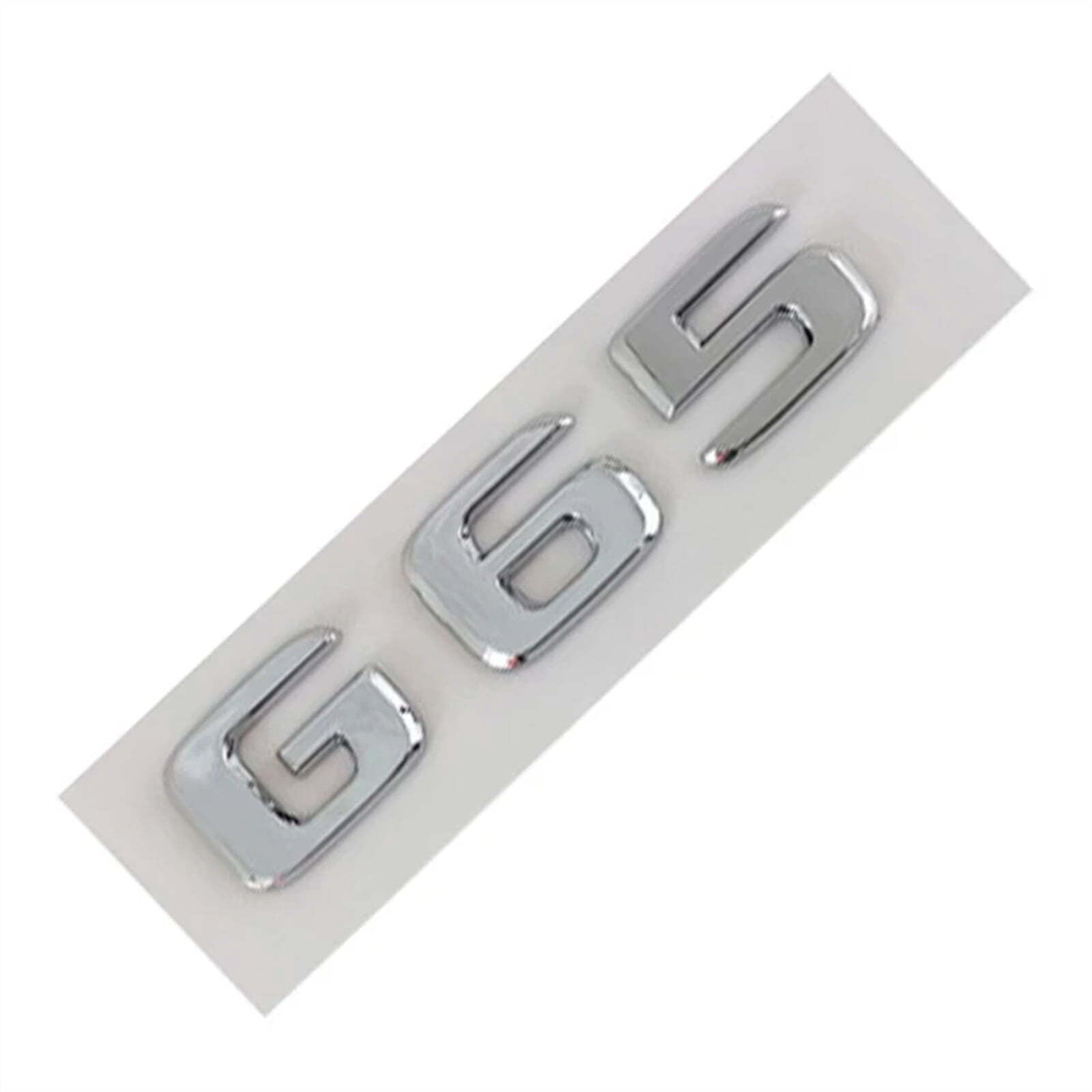Black ABS 3D Chrome Letters Compatible With Car Stickers Mercedes C43 ...