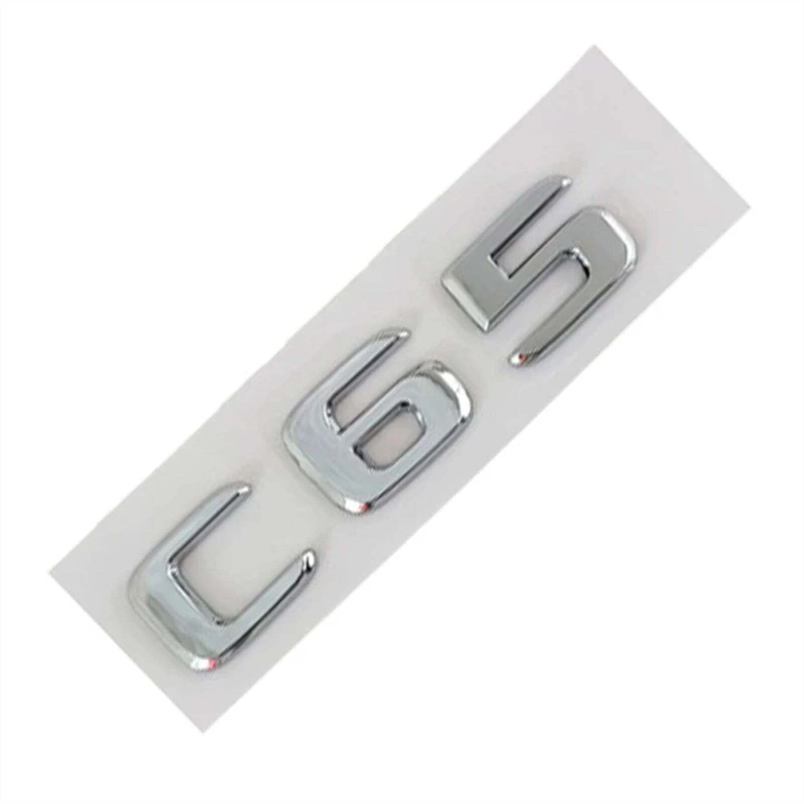 Black ABS 3D Chrome Letters Compatible With Car Stickers Mercedes C43 ...