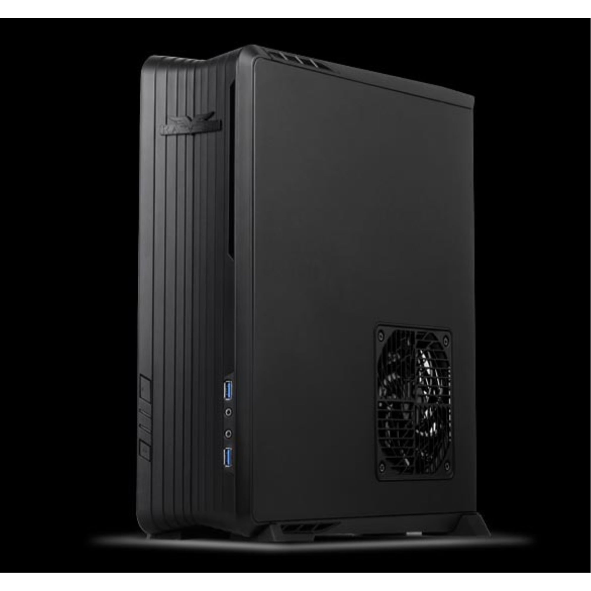 Black, ABS Bazel, steel body black internal, Mini-ITX, 1*Slim ODD ,1X3 ...
