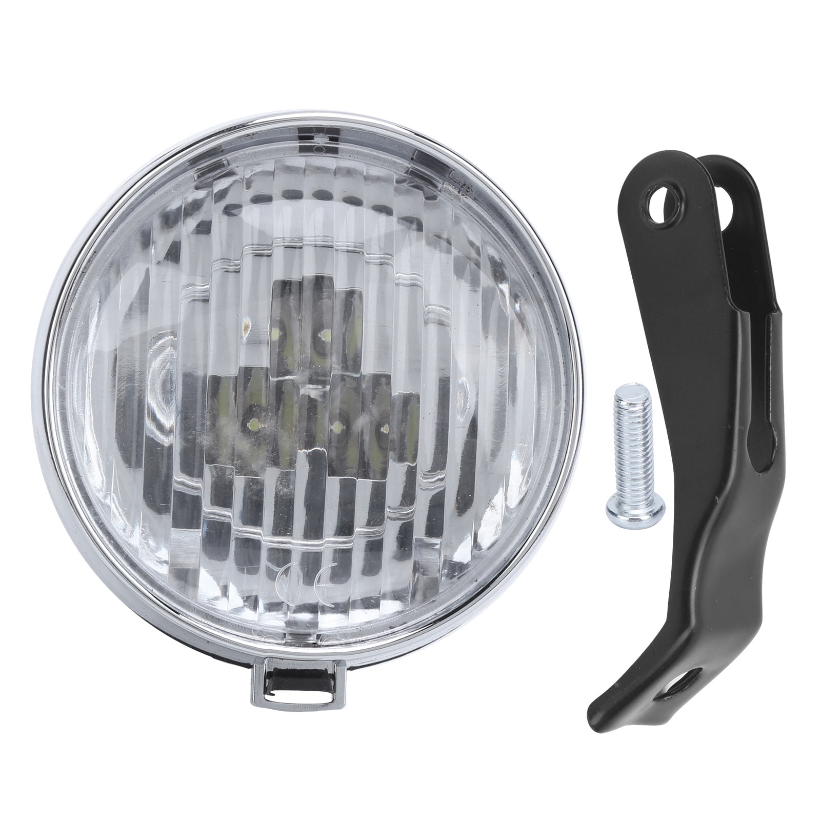 Black ABS Bicycle Light with Fixed Component Screw - Strong and Sturdy ...