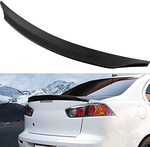 Black ABS Rear Spoiler Wing fit for 2008 2009 2010 2011 2012 2013 2014 ...