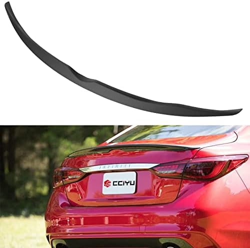 Black ABS Rear Spoiler Wing for 2014 2015 2016 2017 2018 for Infiniti ...