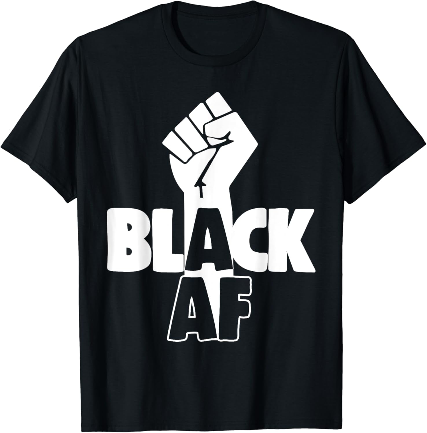 Black AF T-Shirt African American History Month T-Shirt - Walmart.com