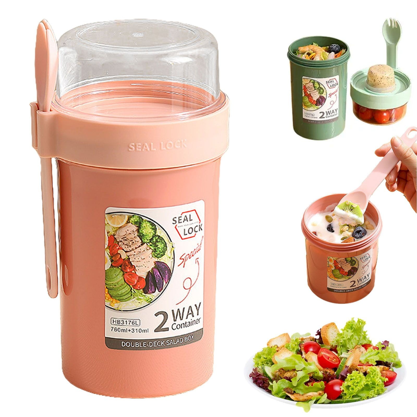 Black AND Friday clearance 2024!Food Storage,Breakfast Cereal Cup ...