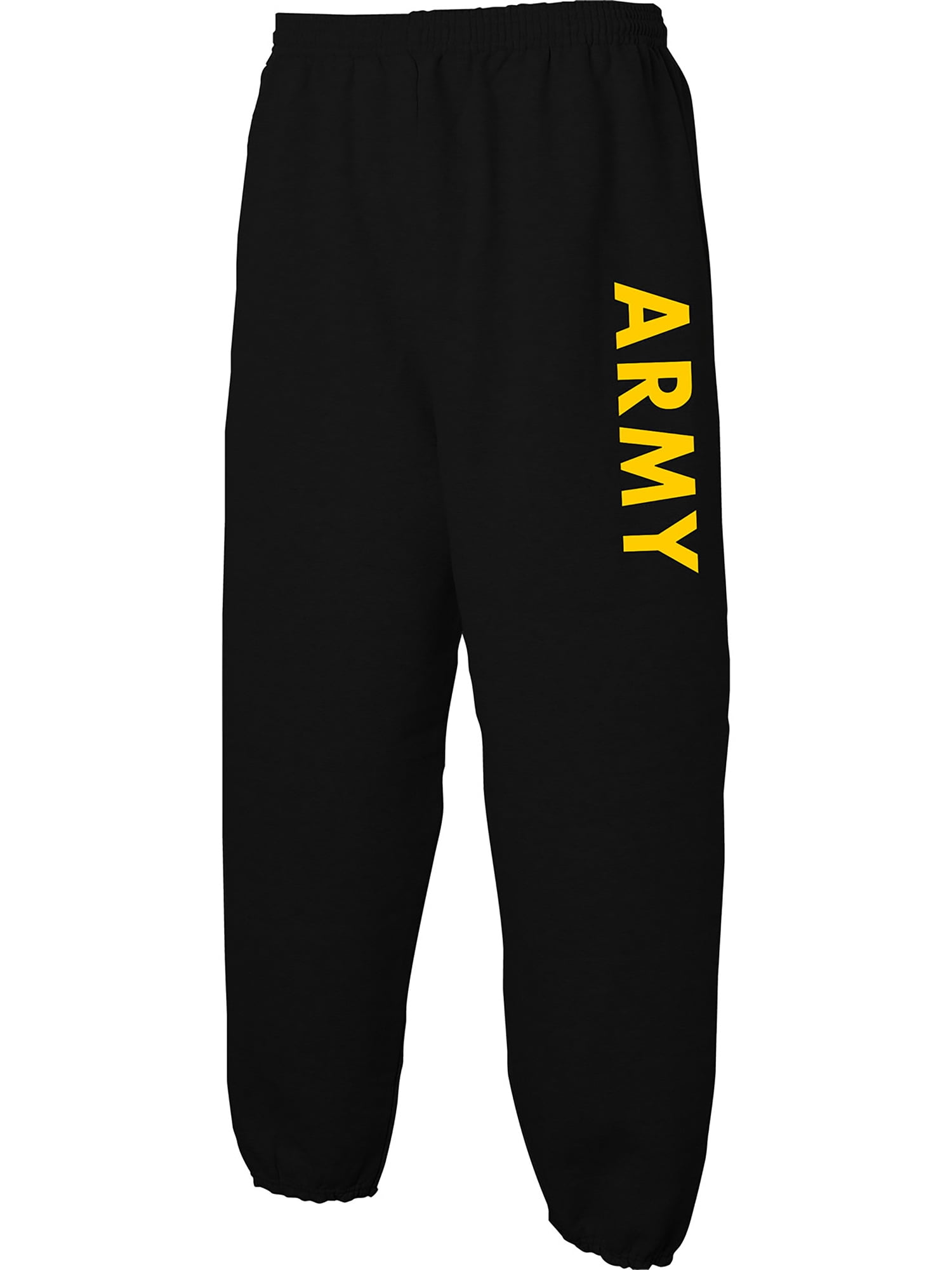 Black ARMY Sweat Pants with gold print - Walmart Business Supplies