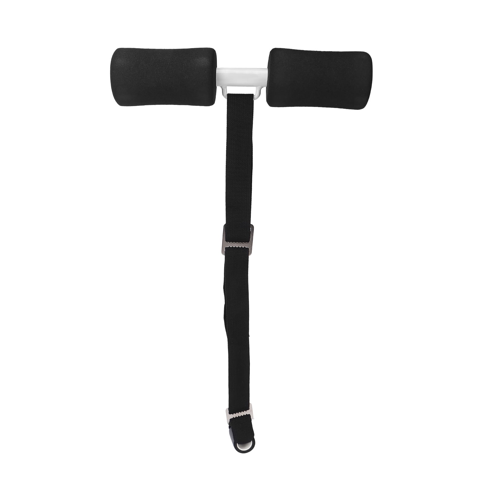 Black Abdominal Core Fitness Sit-Up Bar for Indoor Sports Workouts and ...