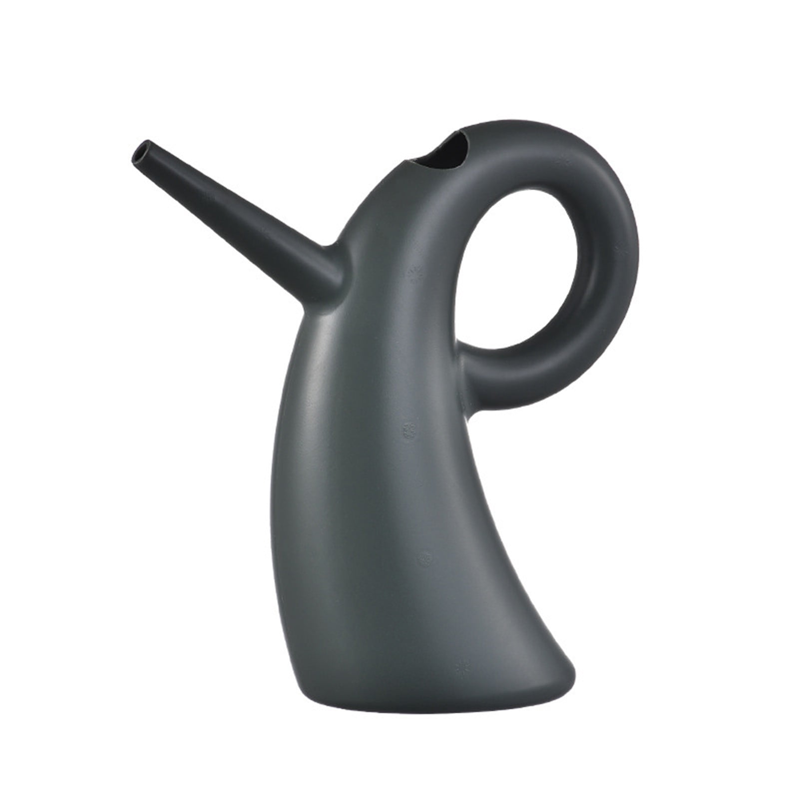 Black Abs Plastic Sheep Shape Watering Can 10.8X8.3X5.5 Inch Black 1.5L ...