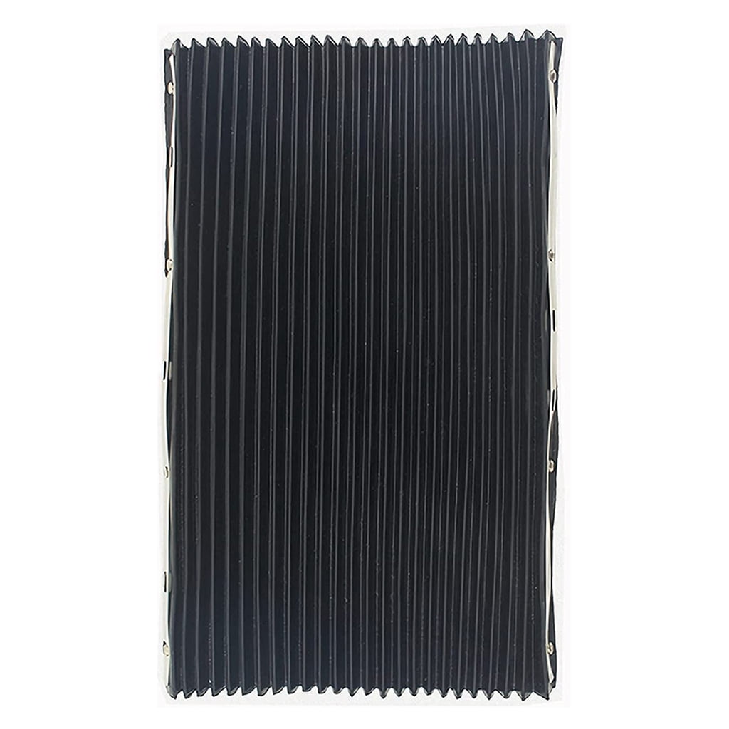 Black Accordion Pleats Shield Rubber Cover CNC Machine for 3# 4 ...