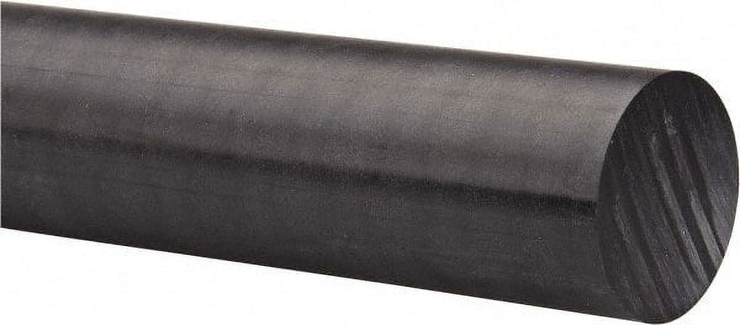 Black Acetal Plastic Rod, 1-1/2" Diameter x 12" Length ( Tolerance ...