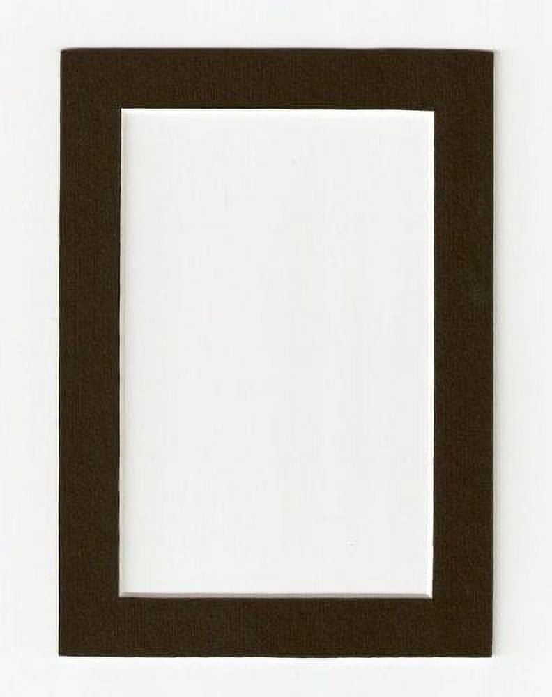 Black Acid Free Picture Frame Mat, 8x10 - Walmart.com