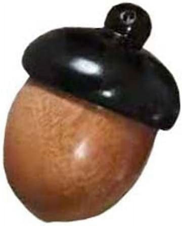 Black Acorn Shape Pill Box,Wooden Pill Case, Mini Acorns Solid Wood ...