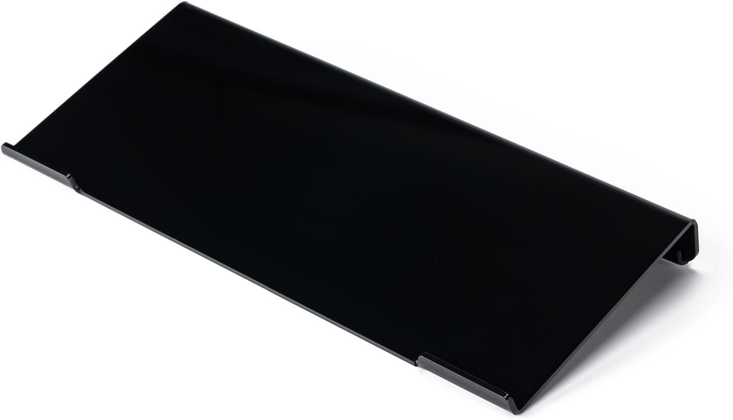 Black Acrylic Tilted Computer Keyboard Holder for Ergonomic Typing ...