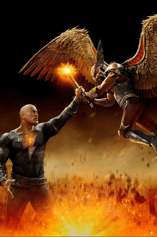 Black Adam (2022) 24x36 Poster - Dwayne Johnson, Superhero Action Movie ...