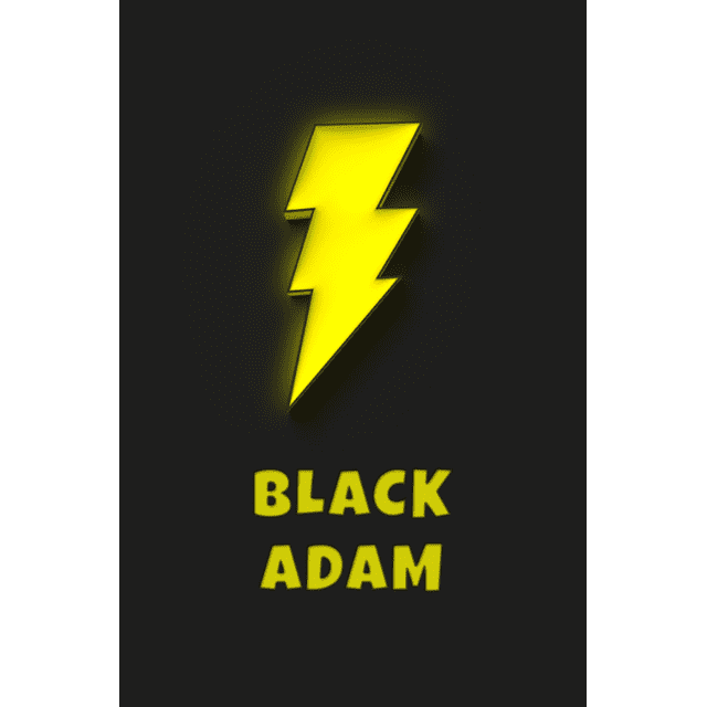 Black Adam 2022 Poster 24x36 - Dwayne Johnson, Superhero Action, Epic ...