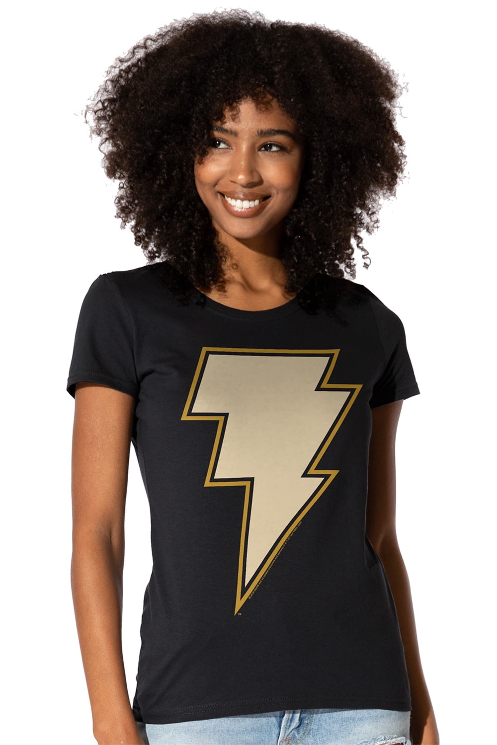 Black Adam, Chest Emblem Women's T Shirt - Walmart.com