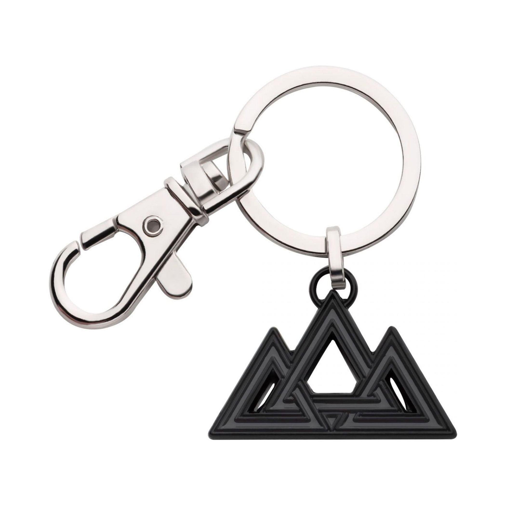 Black Adam Rebellion Triangles Keychain - Walmart.com