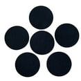 Black Adhesive Felt Circles: Variety of Sizes: 2?, 3?, 4? or 5" Wide ...