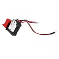 Black Adjustable CW CCW Electric Drill Trigger Switch 7.2V 24V DC ...