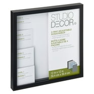Black Shadow Box by Studio Décor® - Walmart.com