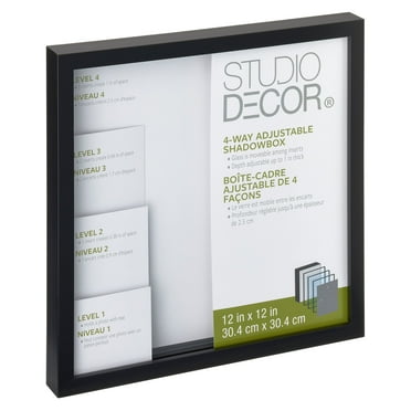 Black Shadow Box by Studio Décor® - Walmart.com