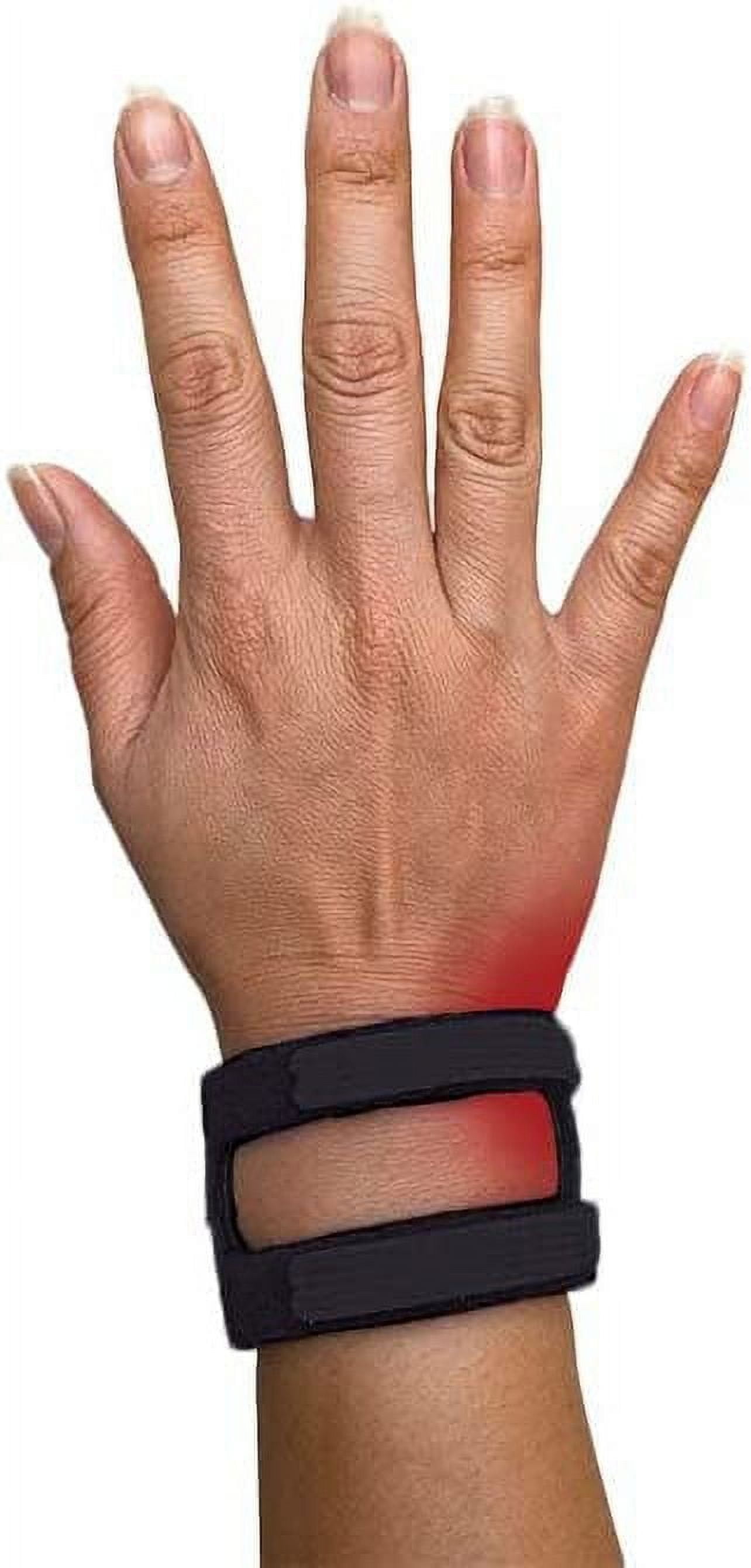 Black Adjustable Wrist Brace for TFCC Tears, One Size Fits Most ...