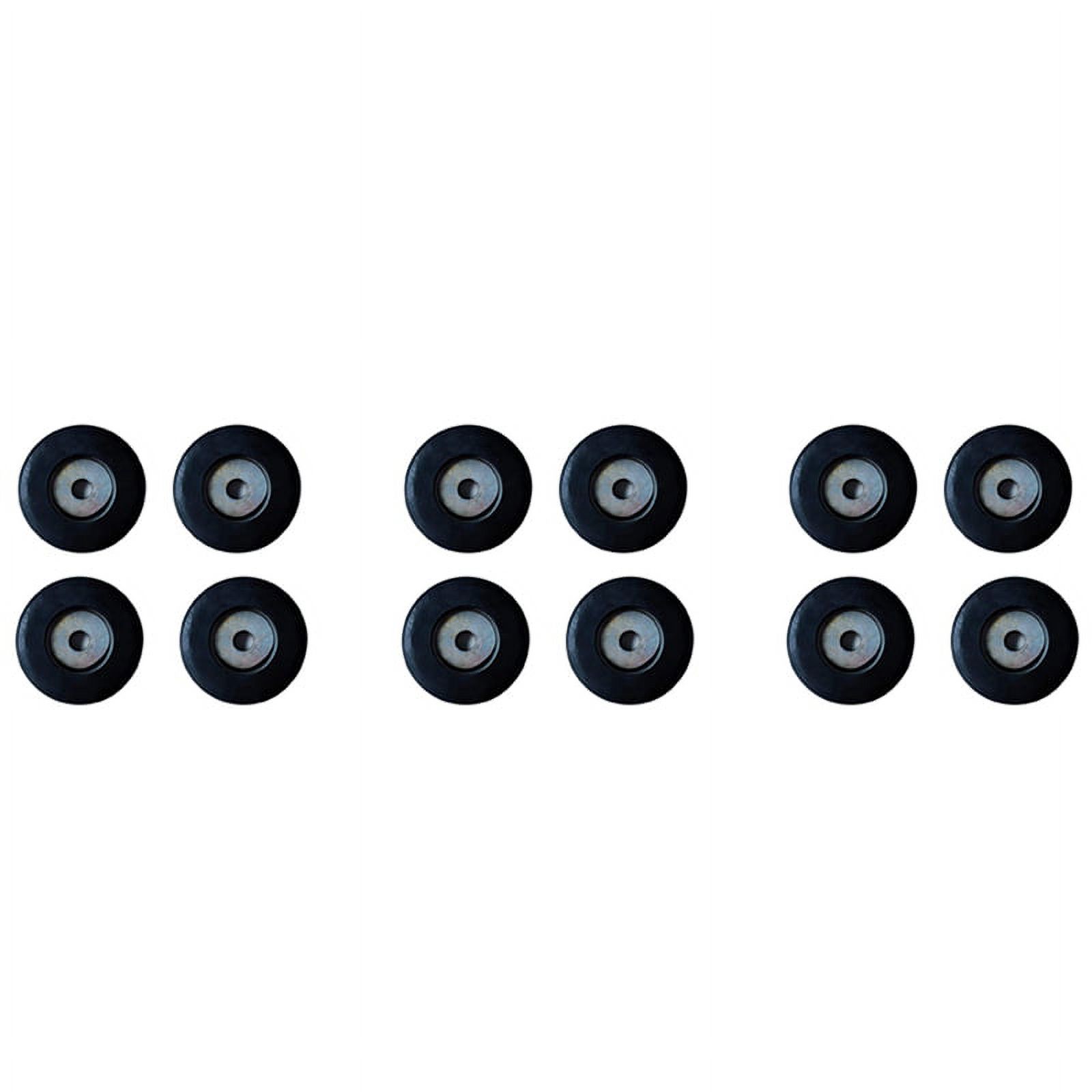 Black-Air Compressor Rubber Feet, Vibration Pads, Pack of 12 - Walmart.com