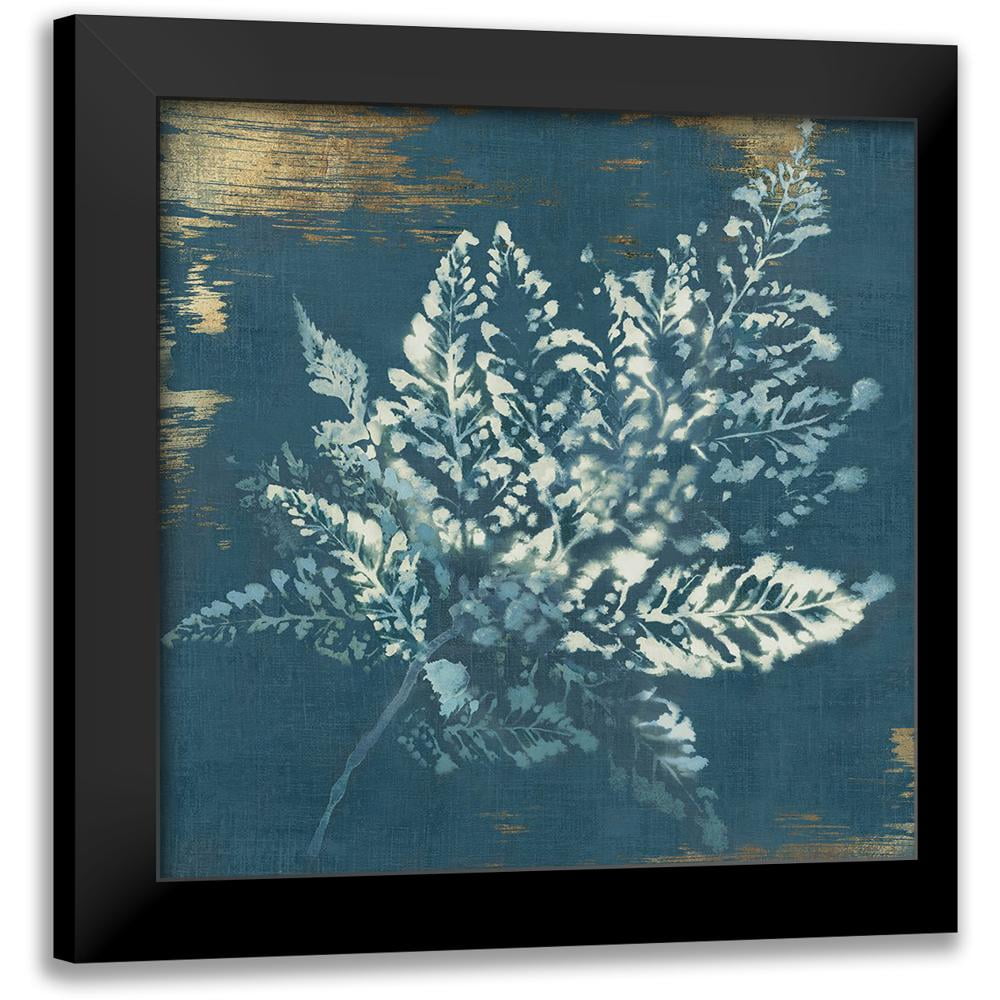 Black, Alex 15x15 Black Modern Framed Museum Art Print Titled - Fern ...