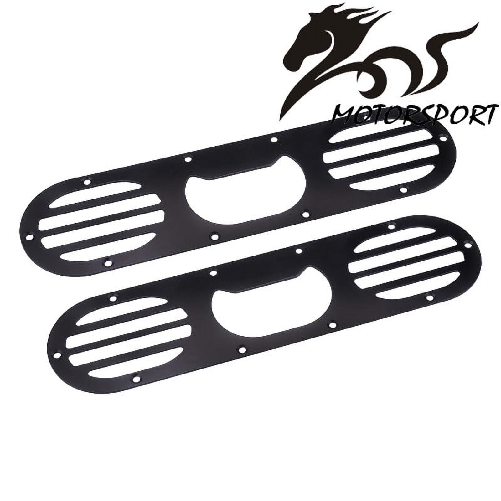 Black - Alloy Rear Bumper, Racing Air Diversion Diffuser Panel ...