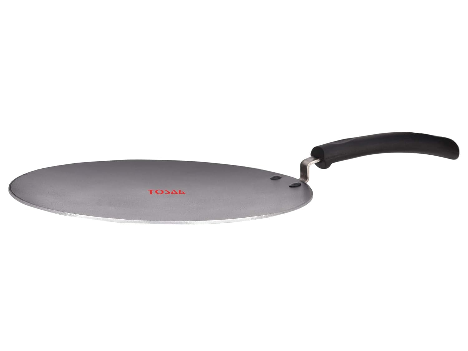 Black Aluminium Concave Tawa With Handle For Roti, Dosa, Chapati ...