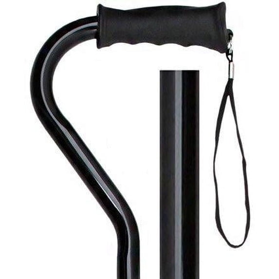 Royal RC Canes Black Adjustable Offset Walking Cane for Men and Women ...
