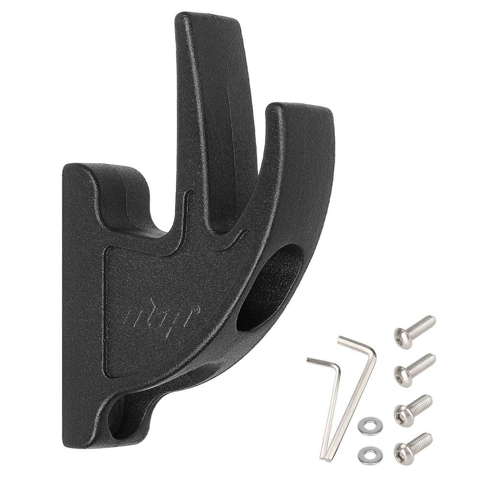 Black Aluminum Alloy Electric Scooter Double Front Hook Storage Hook ...