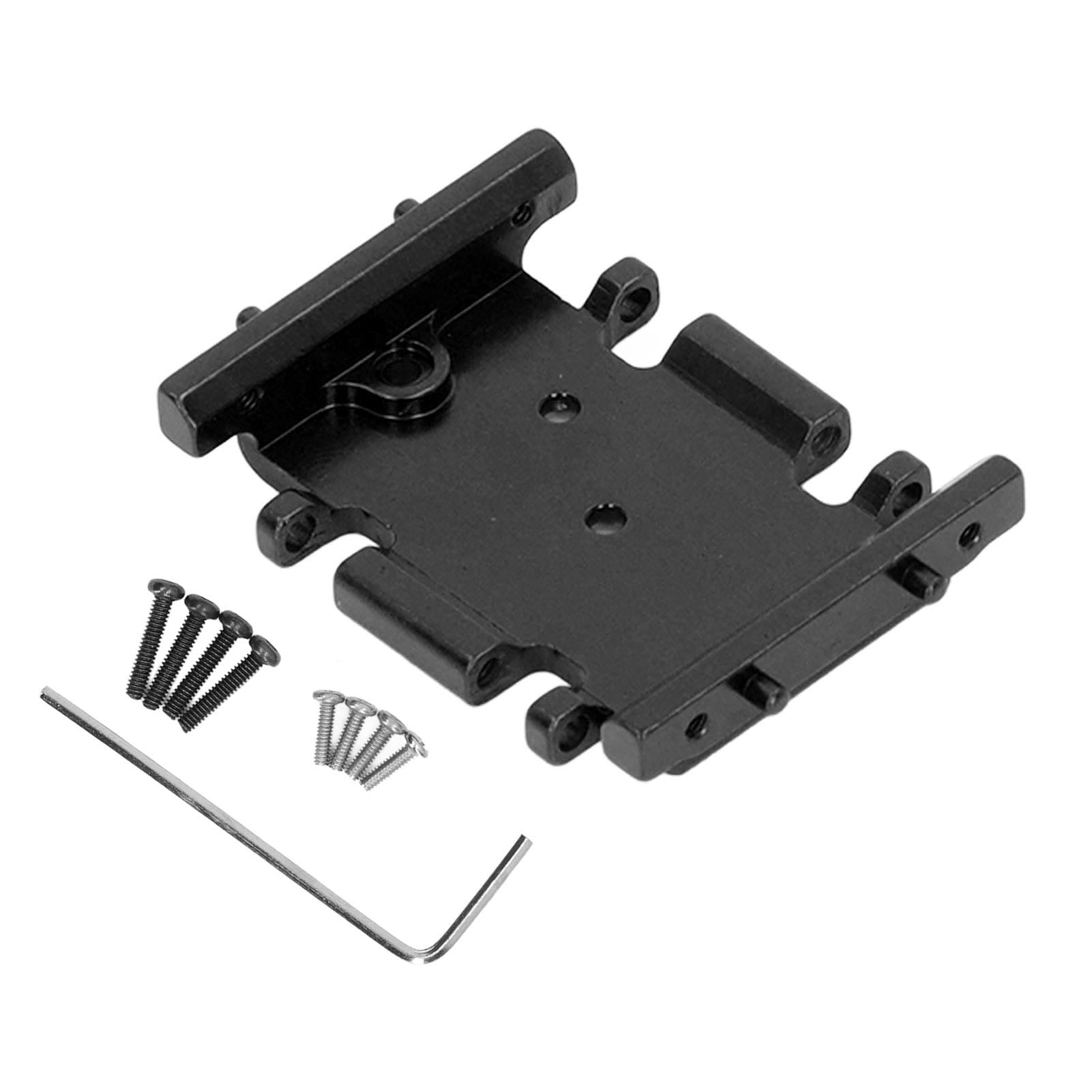Black Aluminum Alloy Medium Wave Box Chassis - Upgrade Part for 1/24 ...