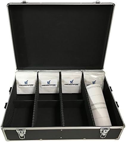 Black Aluminum CD/DVD Storage Box (Holds 1000 Discs) - Walmart.com