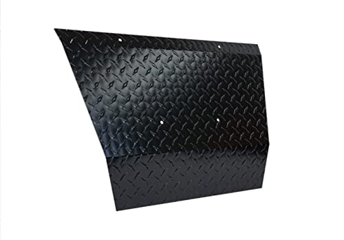 Black Aluminum Diamond Plate Front Shock Bumper Cover for EZGO TXT Golf ...