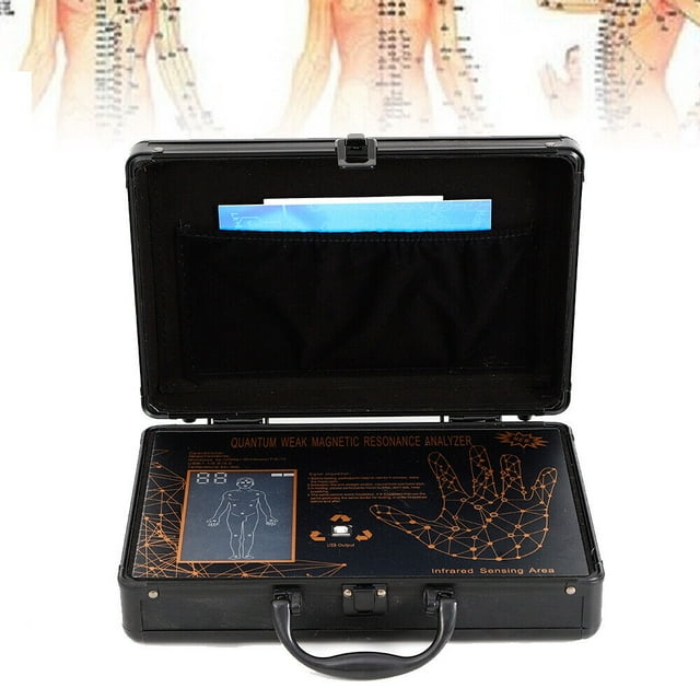 Black Aluminum Quantum Magnetic Resonance Body Analyzer, Quantum ...