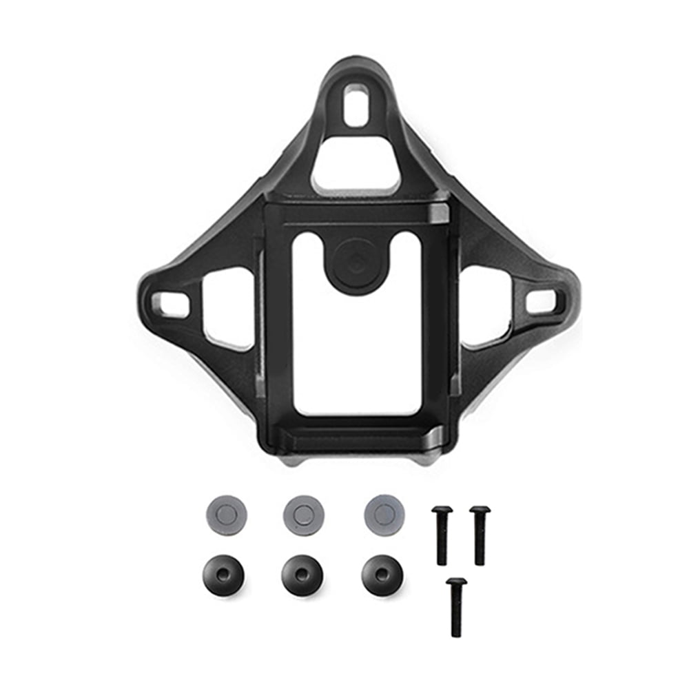 Black Aluminum Tactical Helmet 3-Hole NVG VAS Shroud Helmet Mount For ...