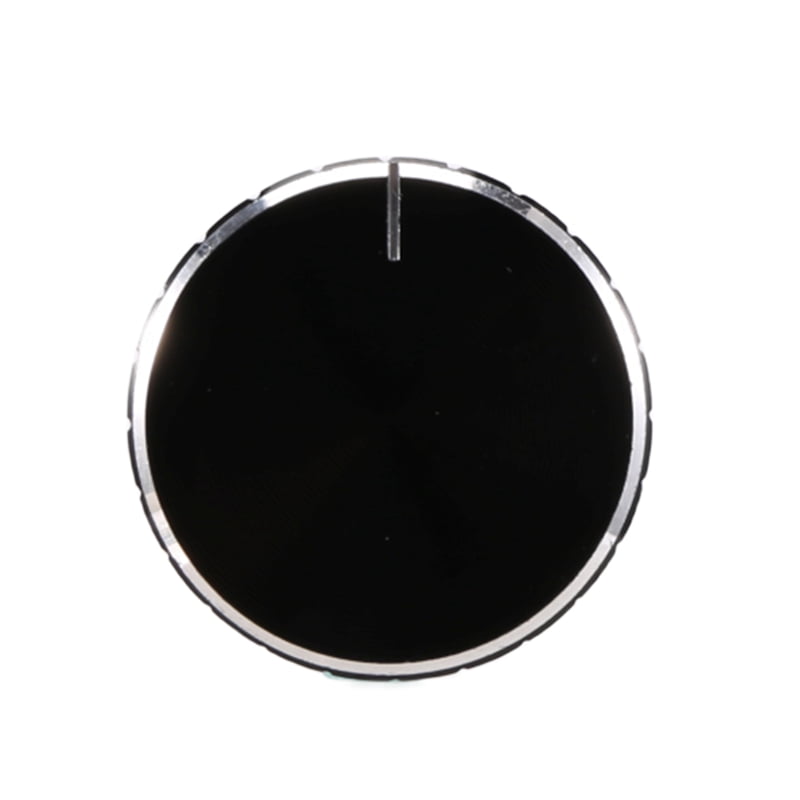 Black Aluminum Volume Control Amplifier Knob Wheel - Walmart.com