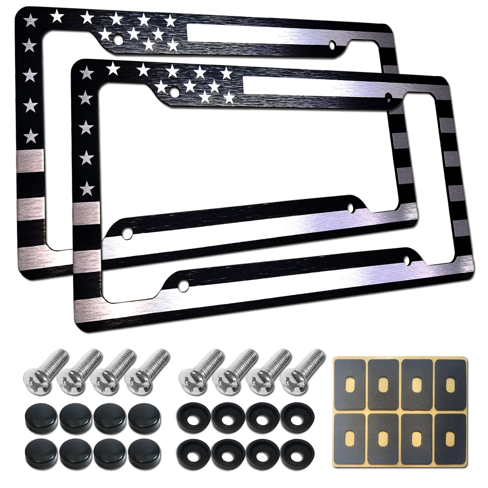 Thin Blue Line K-9 Unit Paw Prints, Police License Plate Tag Frame ...