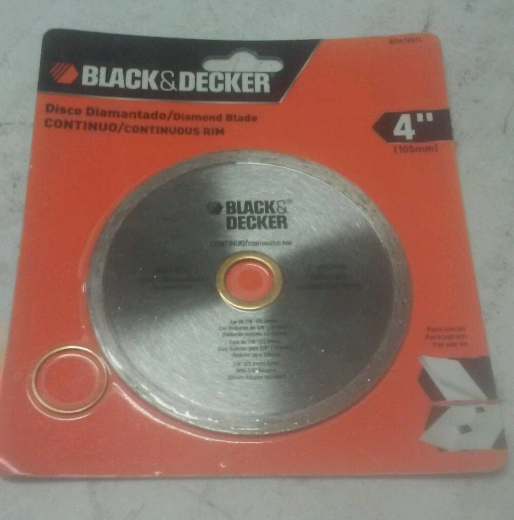 Black And Decker Bd47401L Diamond Blade 4" - Walmart.com