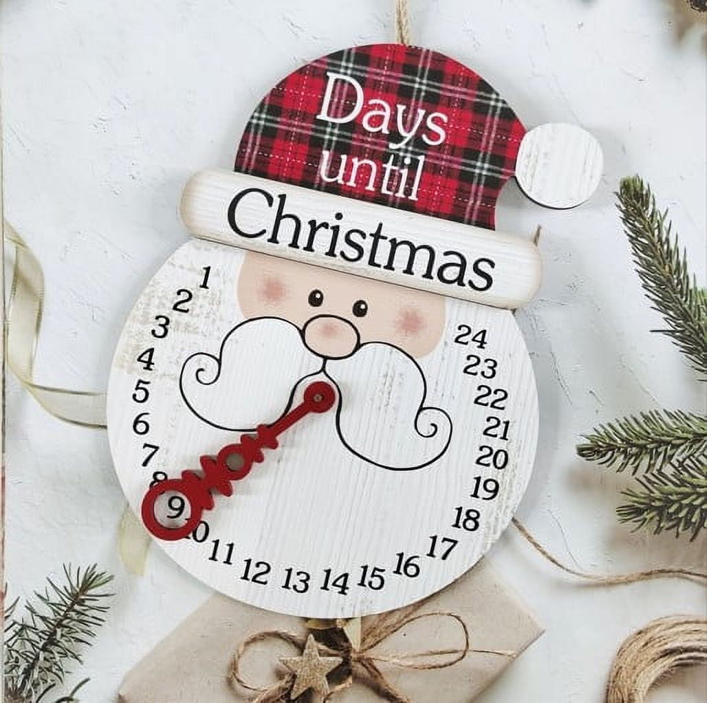 Christmas Countdown Advent Calendar Suitable For All Age Groups, Home ...