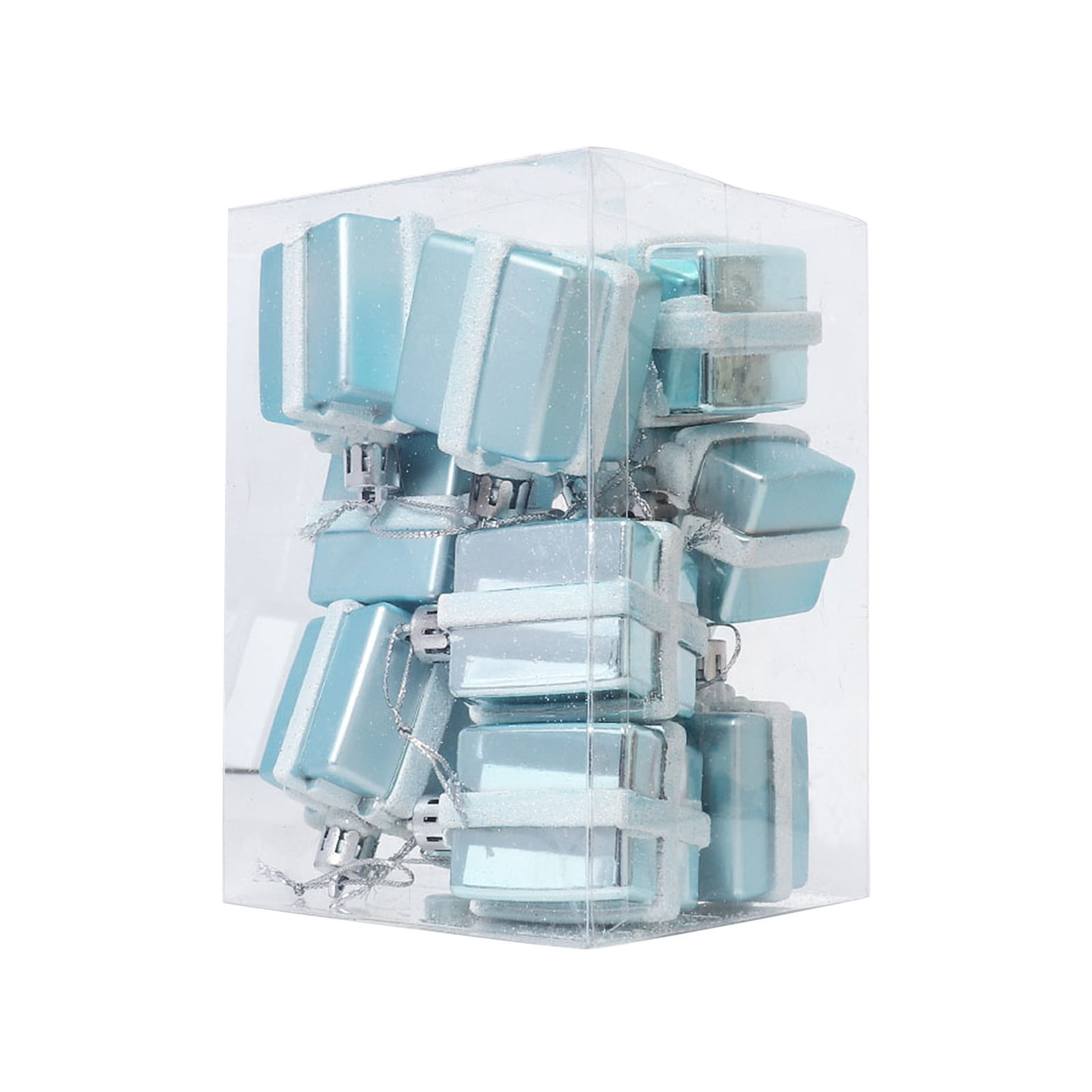 Christmas Decorations Plastic Electroplating Gift Bag Special 12Pcs ...