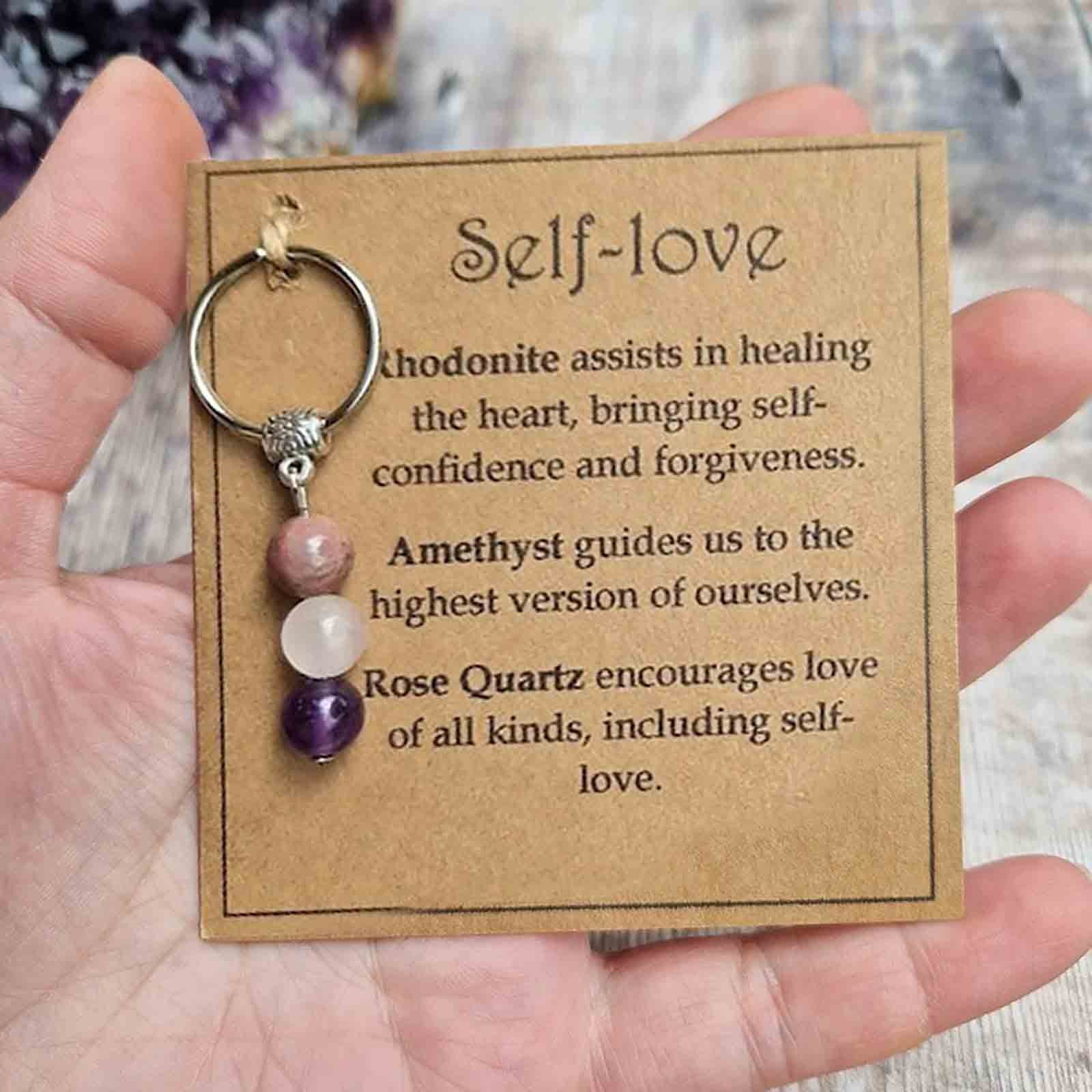 Christmas Gift Healing Card Healing Key Ring Christmas Decorations Bw F ...