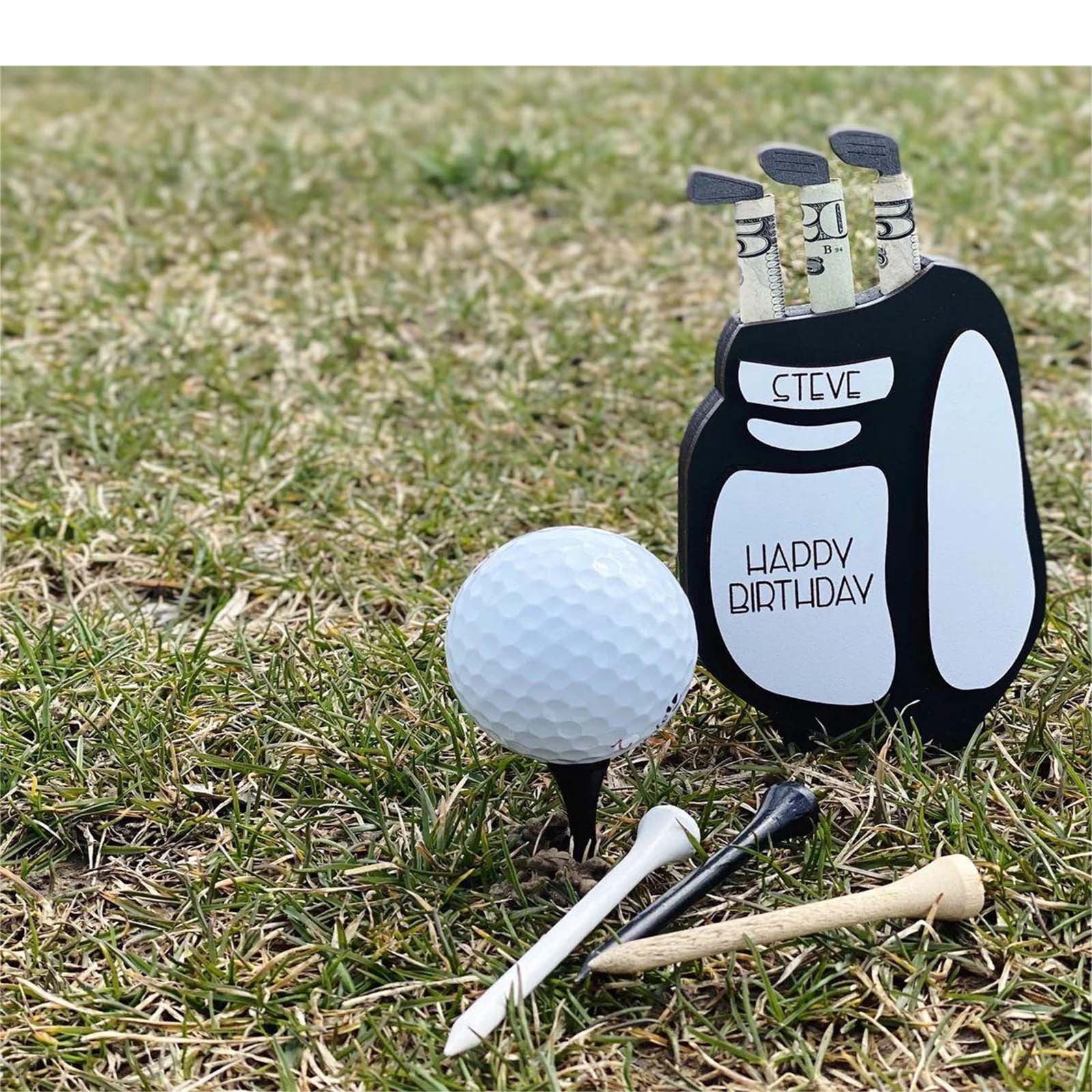 Father'S Day Gift Golf Bag Money Holder Bag Money Holder Golf Bag ...