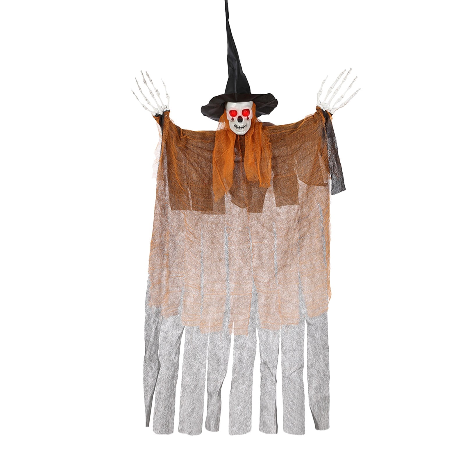 Deals Halloween Hanging Skeleton Ghost Decorations - 47.24In Led Light ...